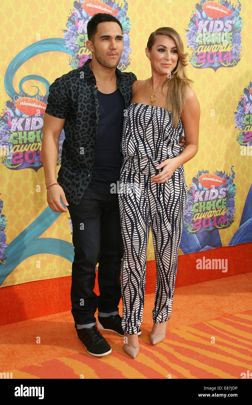 Nickelodeon Kids’ Choice Awards 2014 held at USC’s Galen Center ...