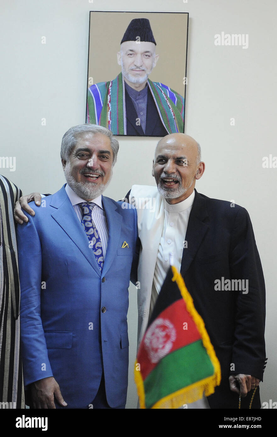Kabul, Afghanistan. 1st Oct, 2014. Afghan President Ashraf Ghani ...