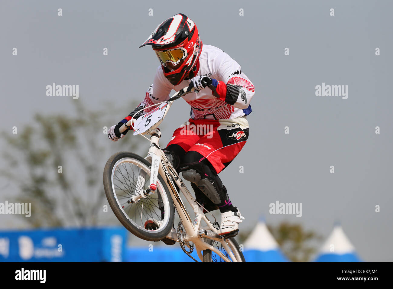 Incheon, South Korea. 1st Oct, 2014. Yuri Yamanomoto (JPN) Cycling ...