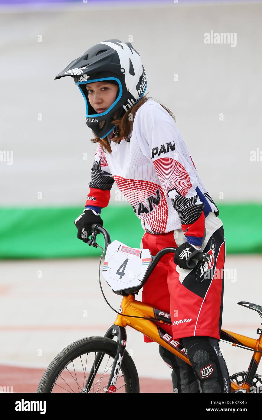 Incheon, South Korea. 1st Oct, 2014. Miki Iibata (JPN) Cycling - BMX ...