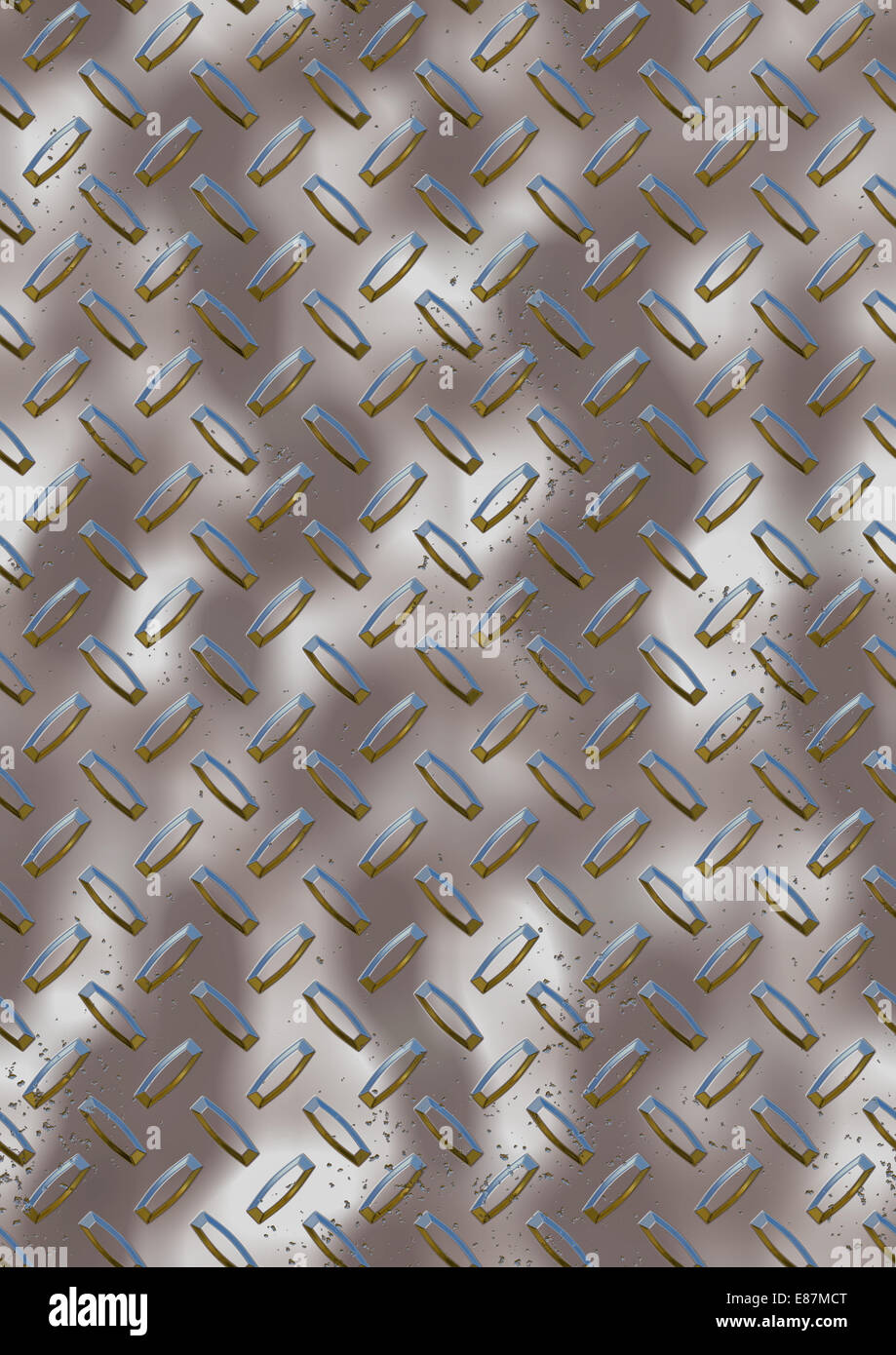 Diamonds metal plate texture hi-res stock photography and images - Alamy
