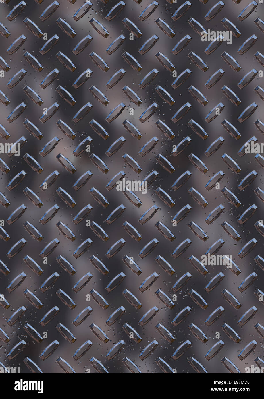 Diamonds metal plate texture hi-res stock photography and images - Alamy