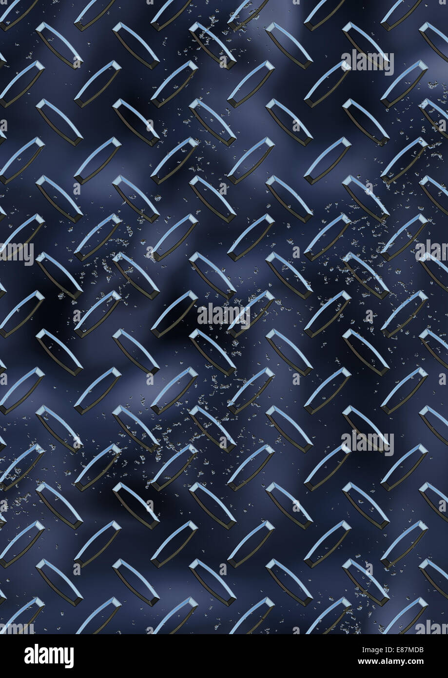 Diamonds metal plate texture hi-res stock photography and images - Alamy