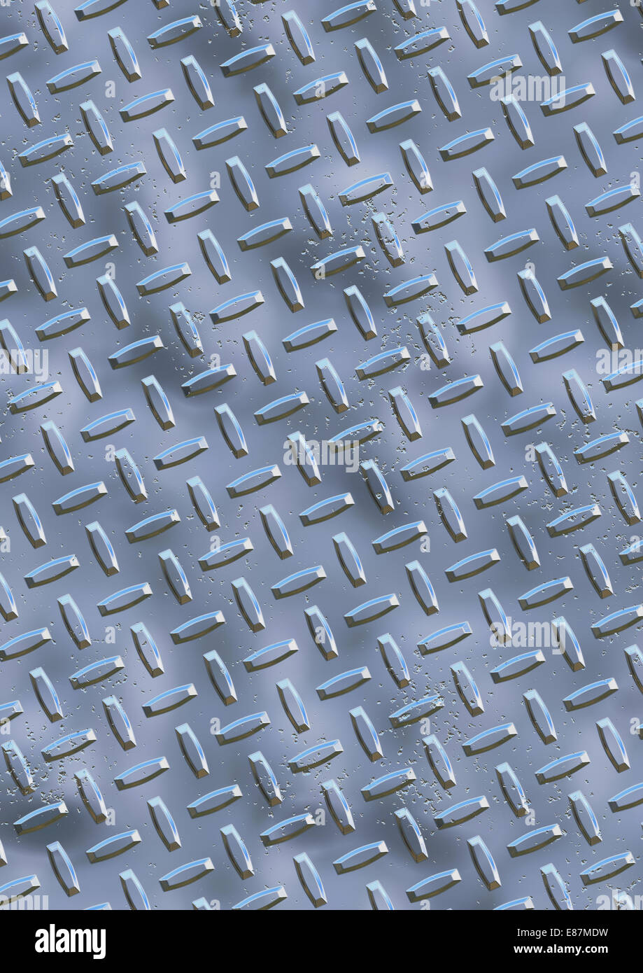 Industrial diamond metal plate texture, background, pattern Stock Photo ...