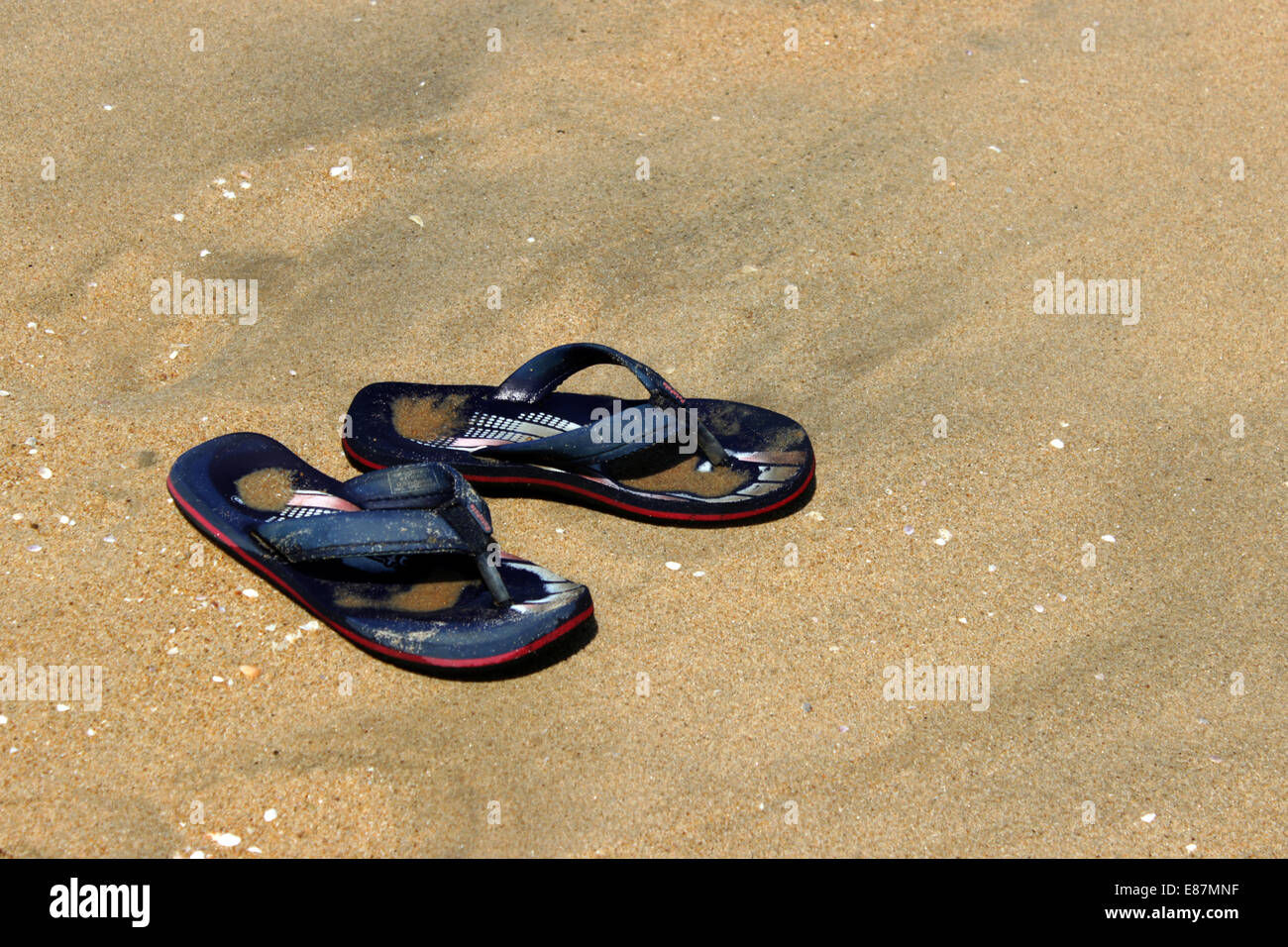 Sky blue slippers hi-res stock photography and images - Alamy