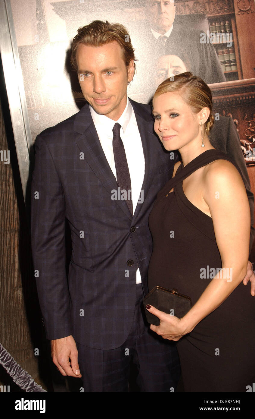 Los Angeles, California, USA. 1st Oct, 2014. Dax Shepard & Wife attend ...