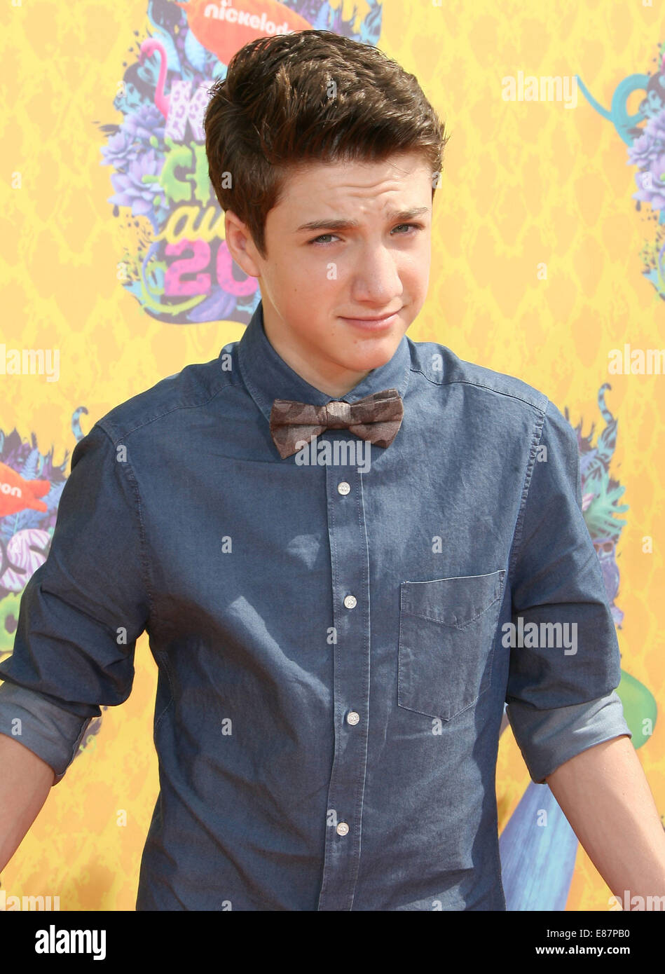 Nickelodeon Kids’ Choice Awards 2014 held at USC’s Galen Center ...