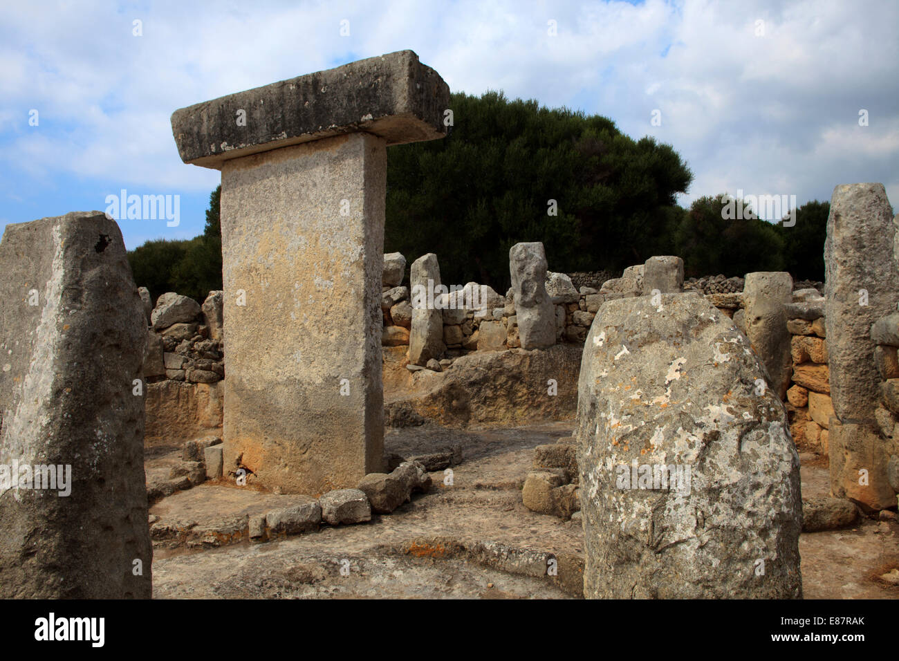 Prehistoric site taula hi-res stock photography and images - Alamy