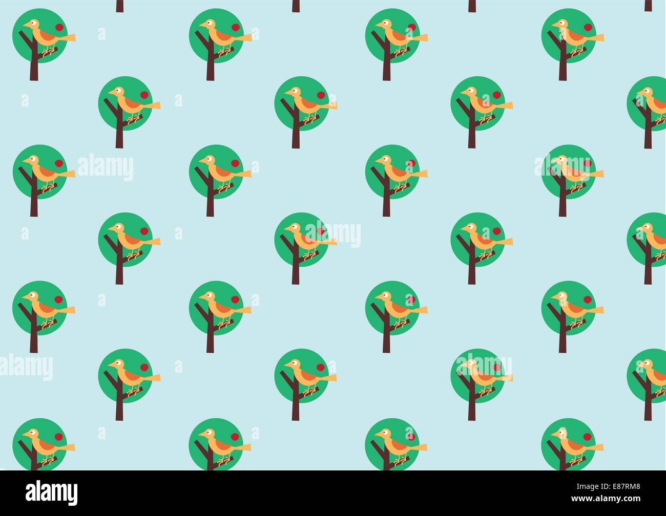 Stylized tree hi-res stock photography and images - Alamy