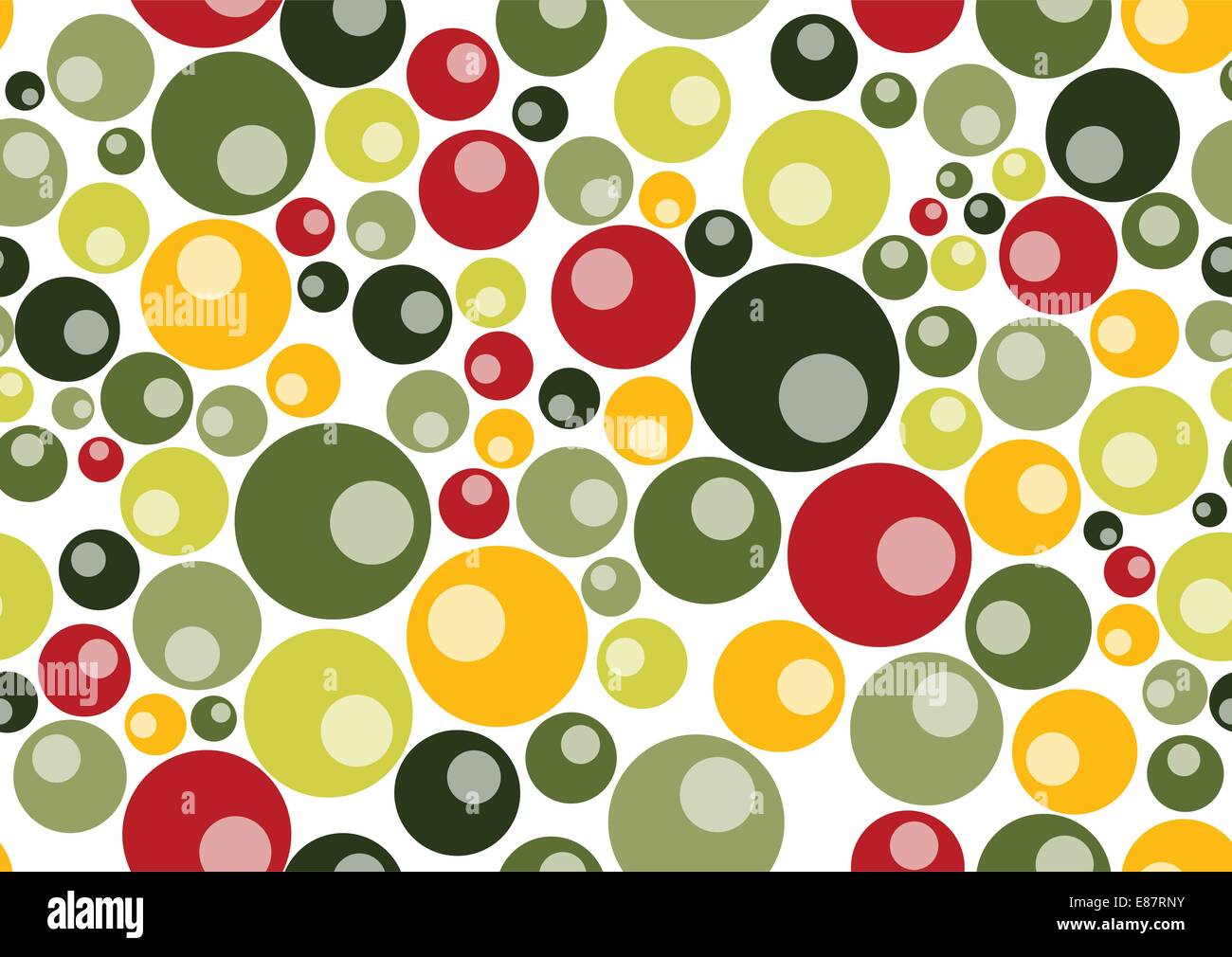 Vector illustration of retro pattern background made up of many circle ...