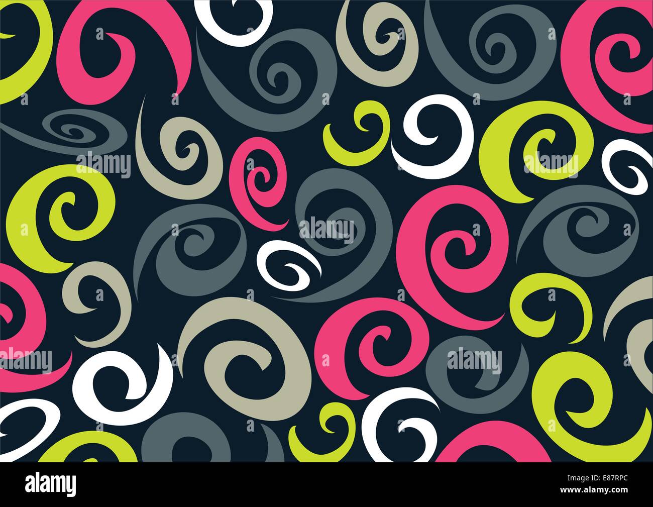 Curly style Stock Vector Images - Alamy