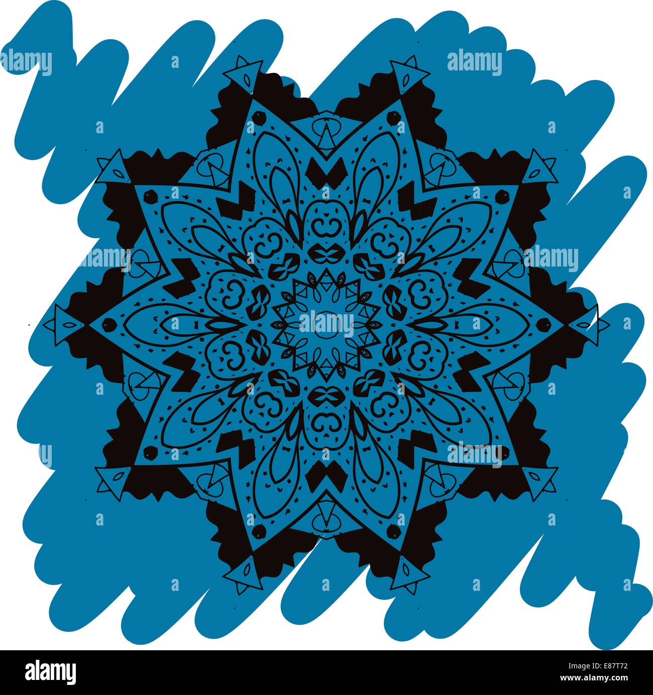 Oriental mandala motif. What is karma Stock Vector Image & Art - Alamy