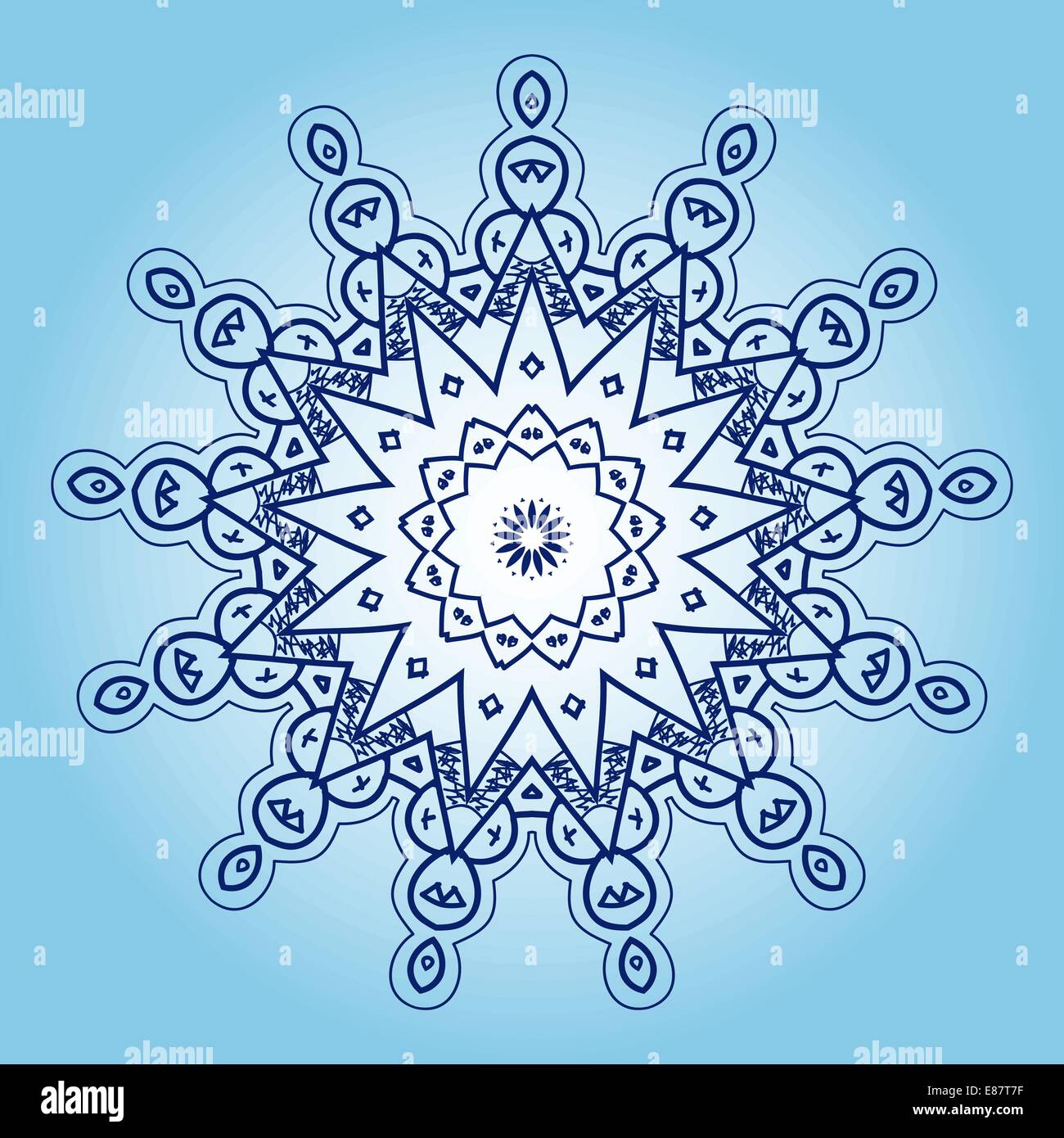 Oriental mandala motif - what is karma Stock Vector Image & Art - Alamy