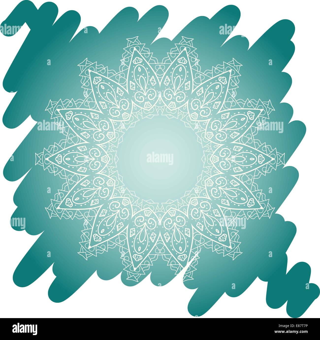 Oriental mandala motif. What is karma Stock Vector Image & Art - Alamy