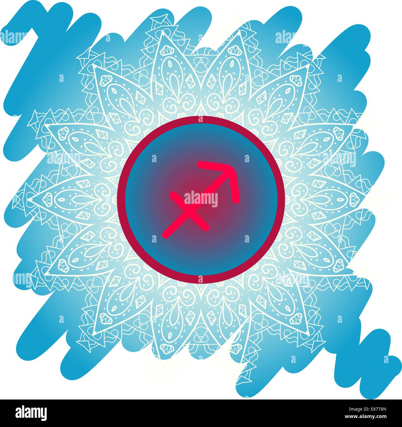 zodiac sign The Archer (sagittarius Stock Vector Image & Art - Alamy