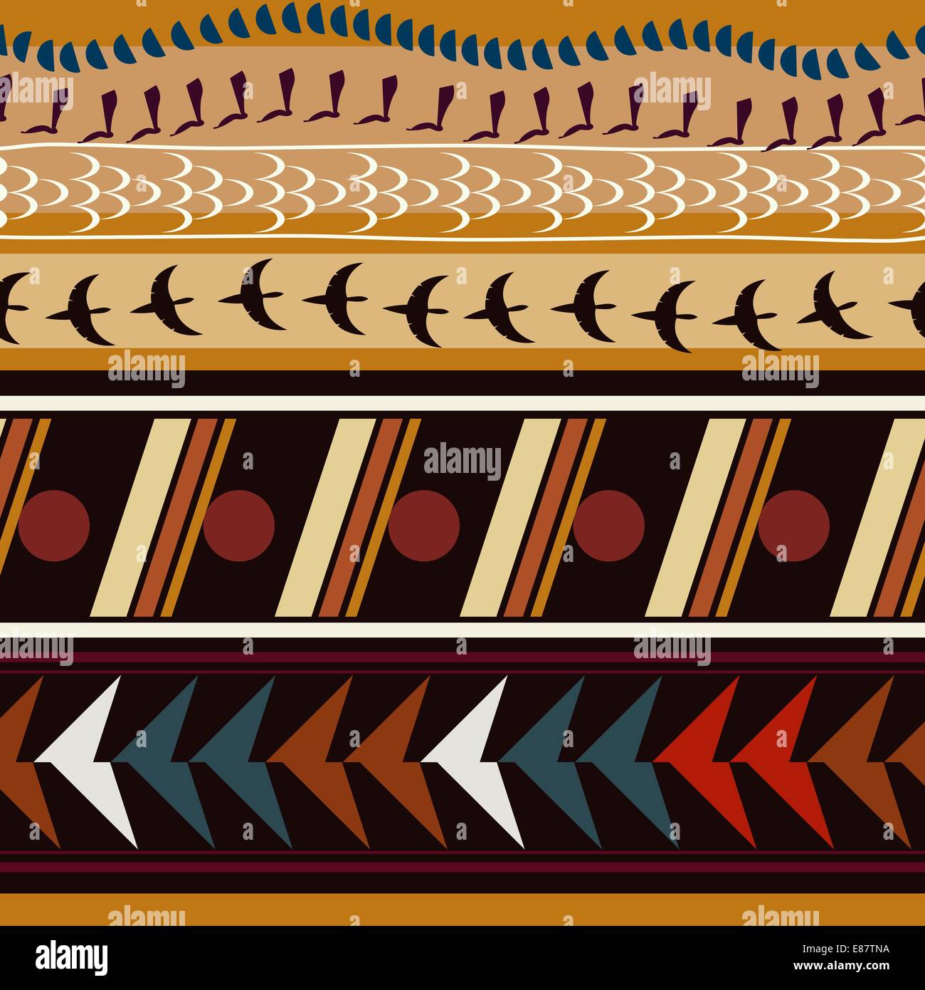 Ethnic patterns Stock Vector Images - Alamy