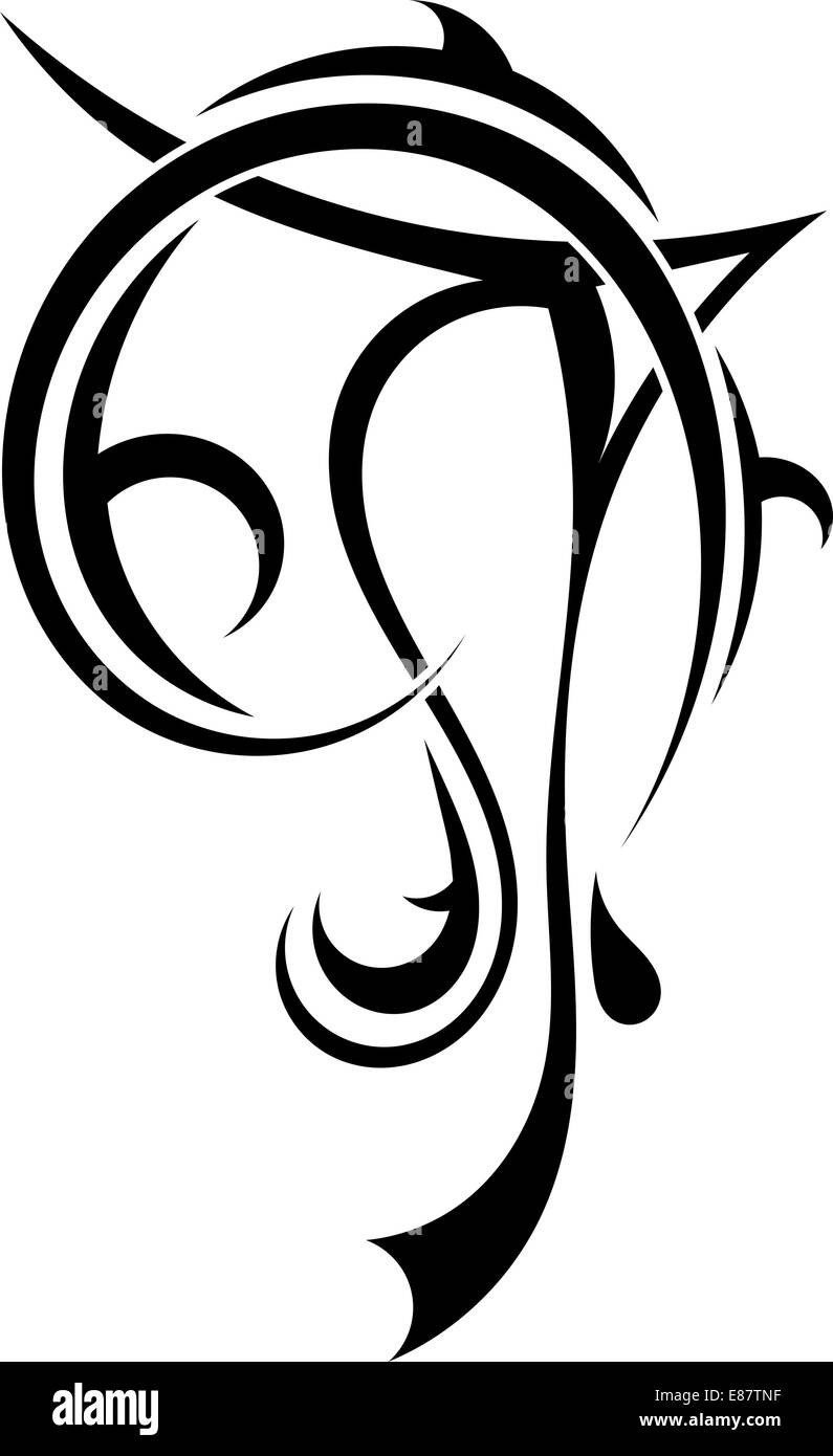 Devil clip art Black and White Stock Photos & Images - Alamy