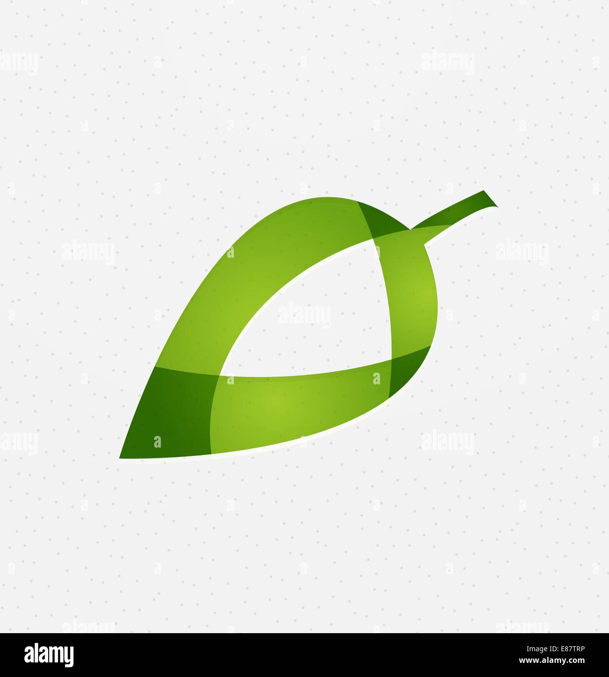 Green leaf vector concept Stock Vector Image & Art - Alamy