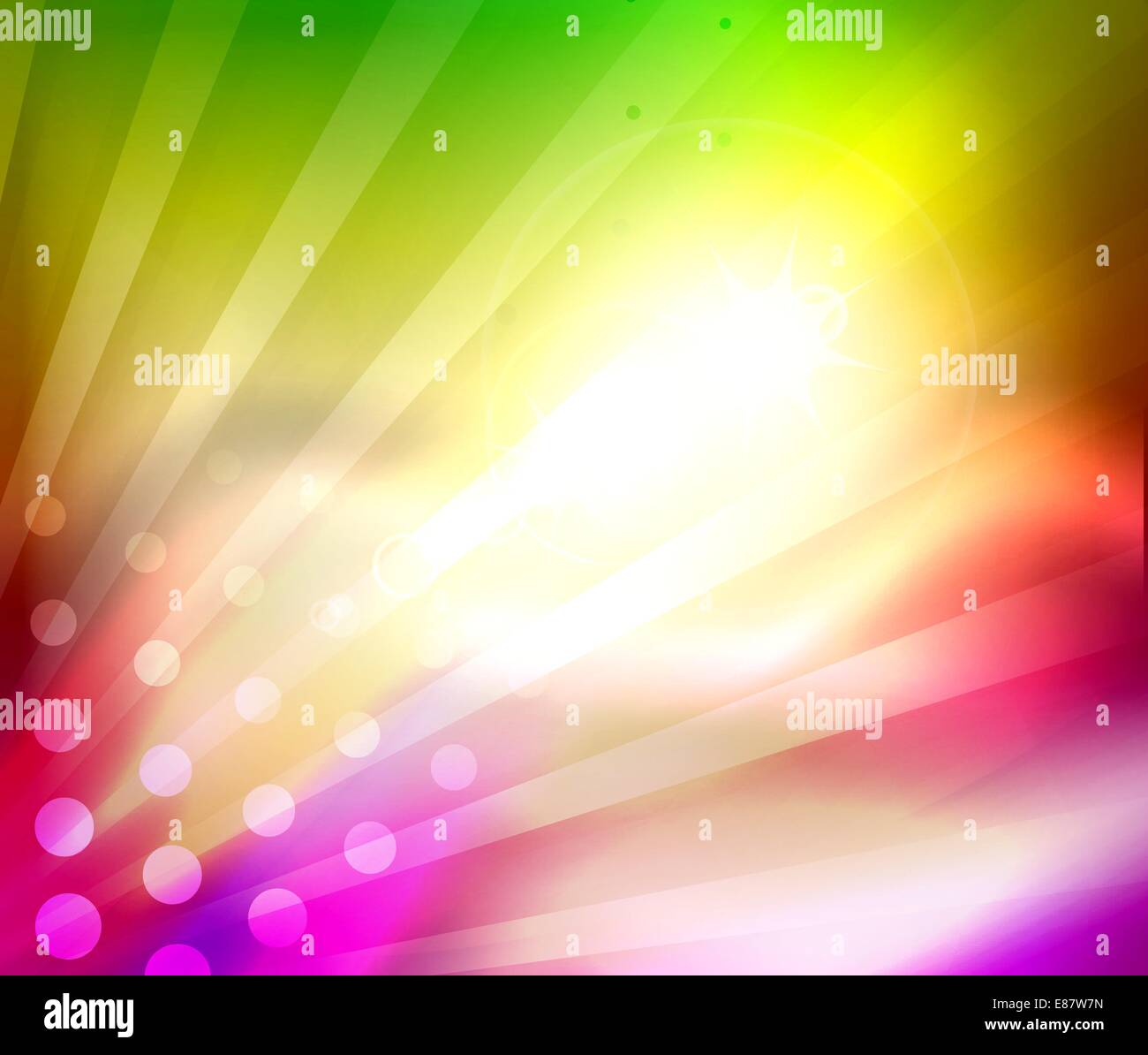 Colorful shiny abstract template Stock Vector Image & Art - Alamy