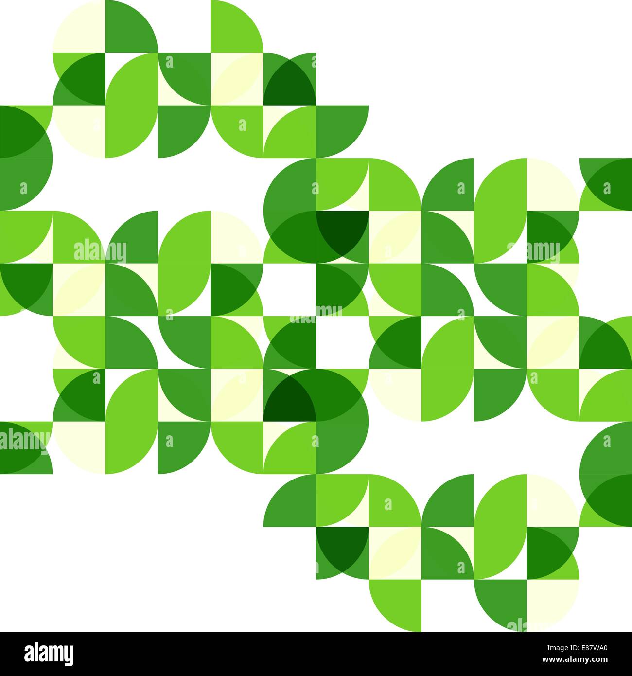 Green modern geometric abstract background Stock Vector Image & Art - Alamy
