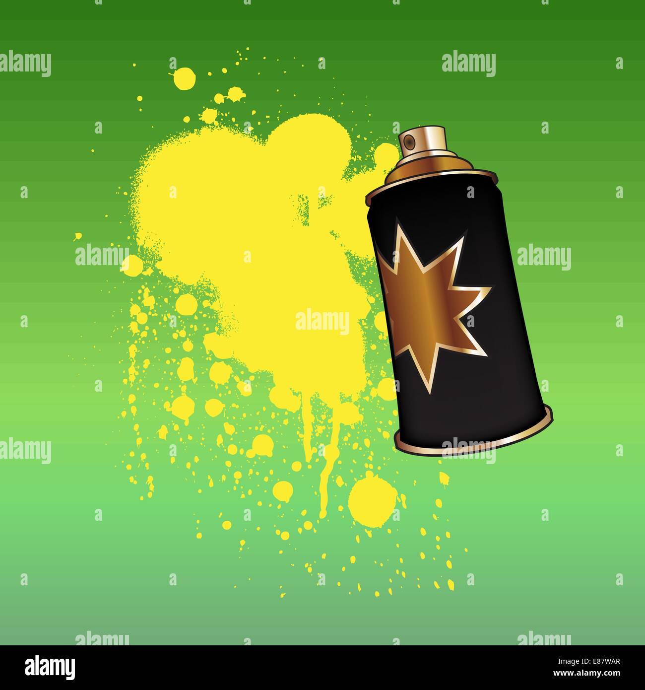 Graffiti decorated wall Stock Vector Images - Alamy