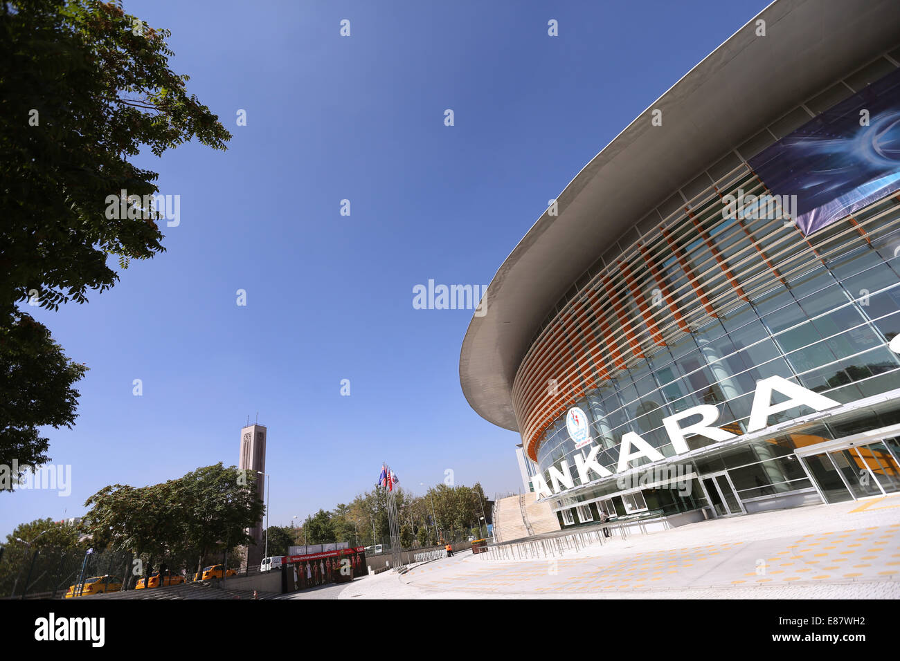 Ankara, Turkey. 30th Sep, 2014. Ankara Arena Basketball : A general ...