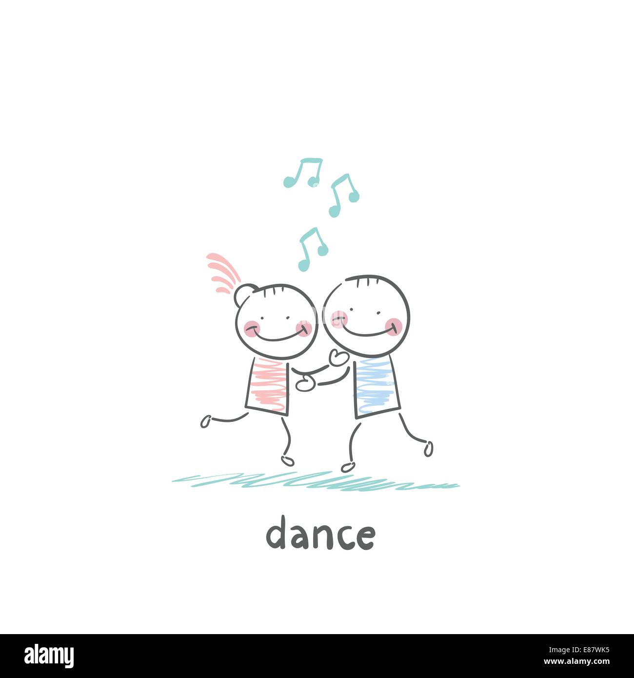 Hands dance Stock Vector Images - Alamy