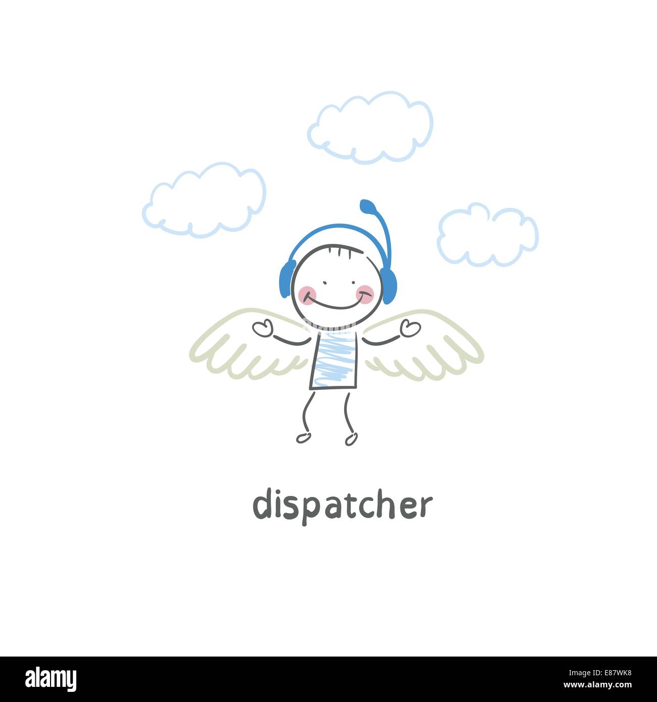 Dispatcher Stock Vector Images - Alamy