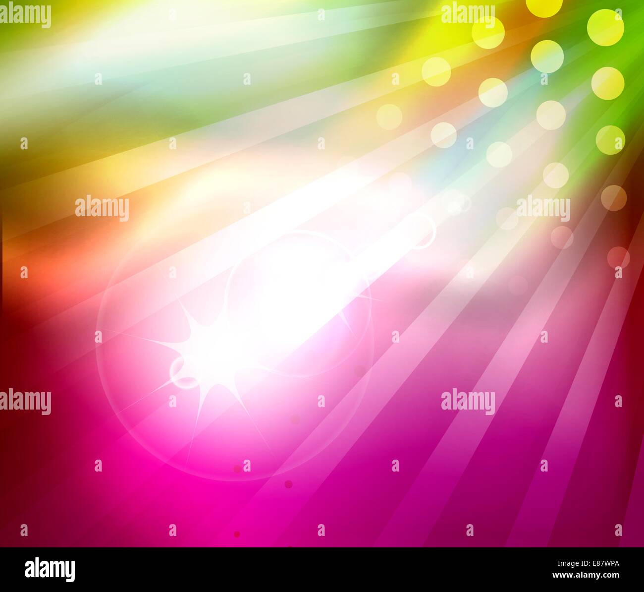 Colorful shiny abstract template Stock Vector Image & Art - Alamy