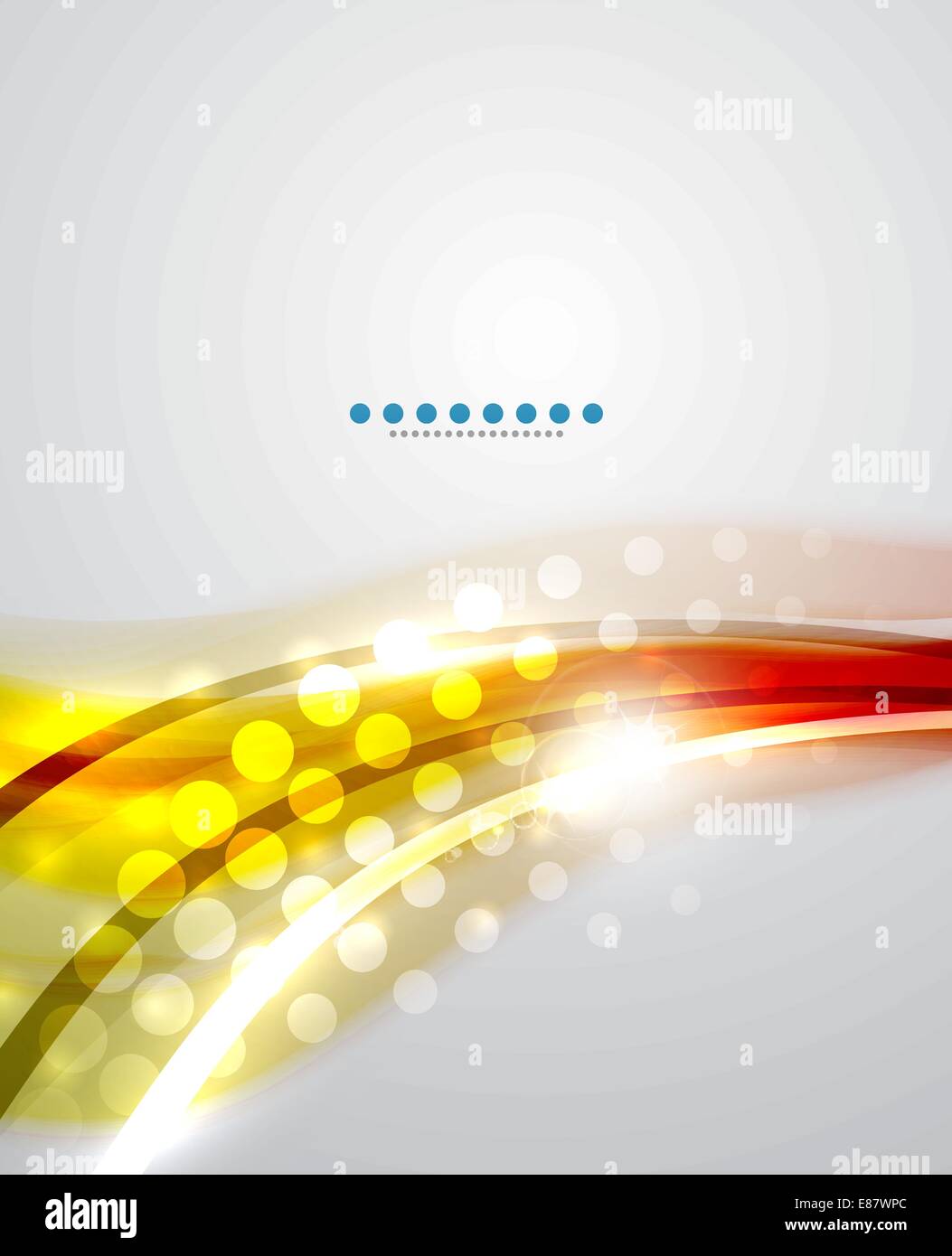 Colorful wave business template Stock Vector Image & Art - Alamy