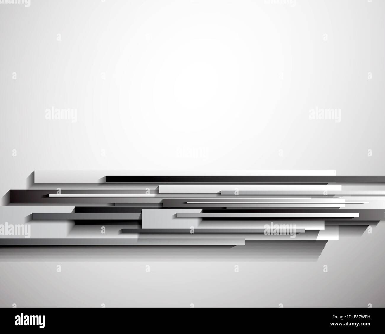 Vector straight lines design : overlapping stripes Stock Vector Image ...