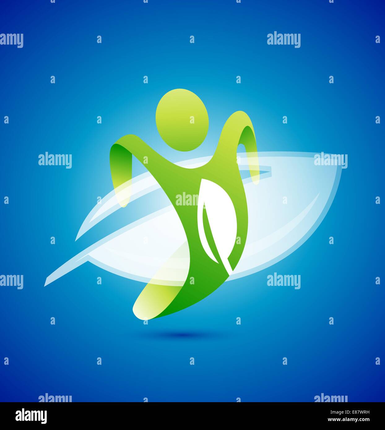 Ecology man symbol. Environmental concept Stock Vector Image & Art - Alamy