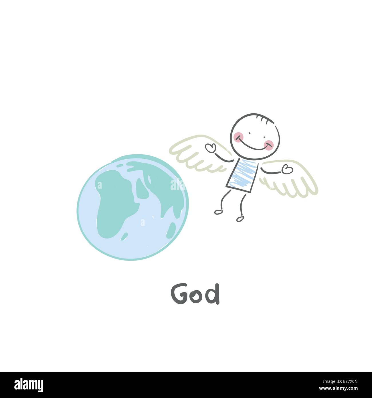 Big god Stock Vector Images - Alamy