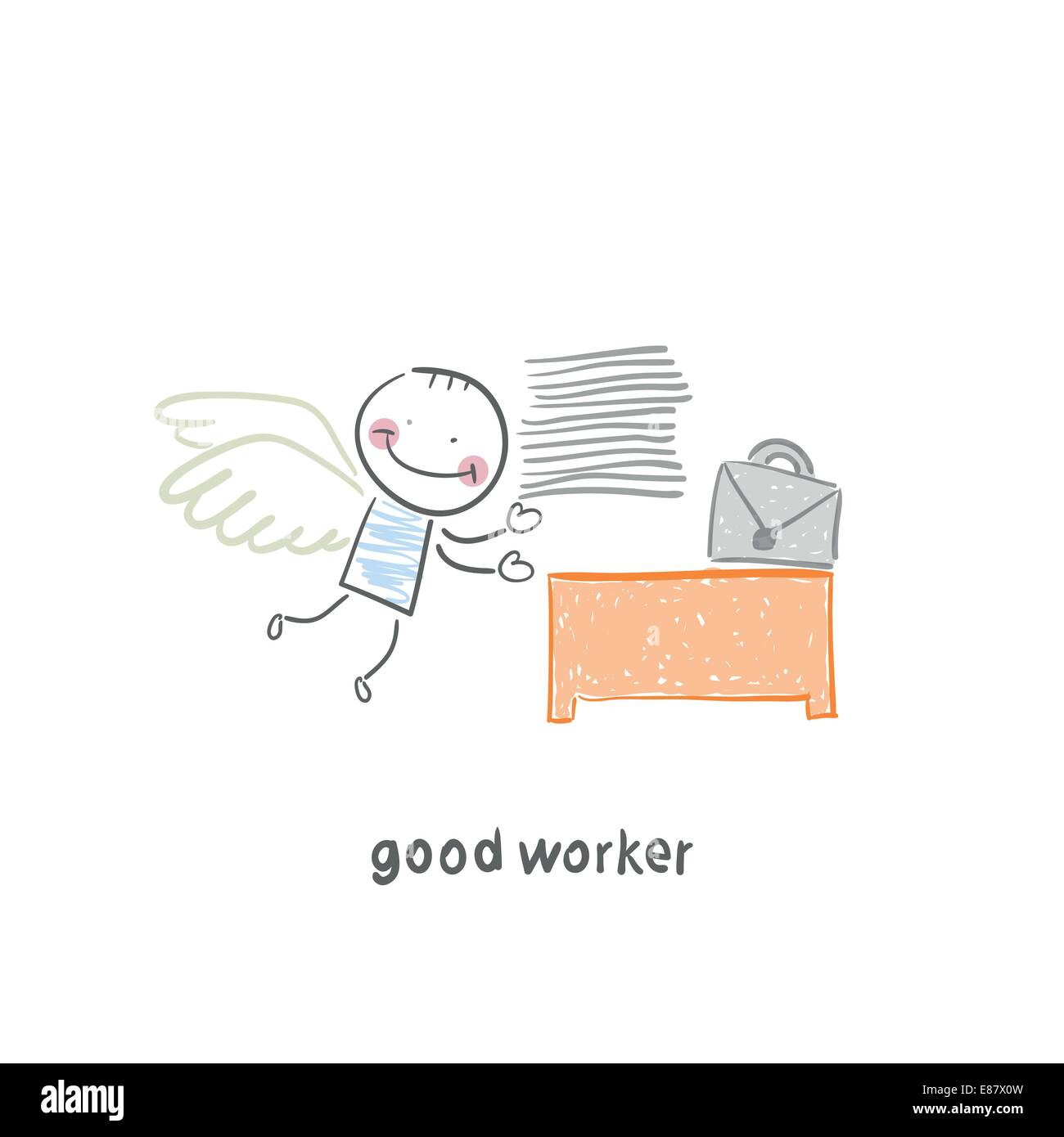 Good looking man young Stock Vector Images - Alamy