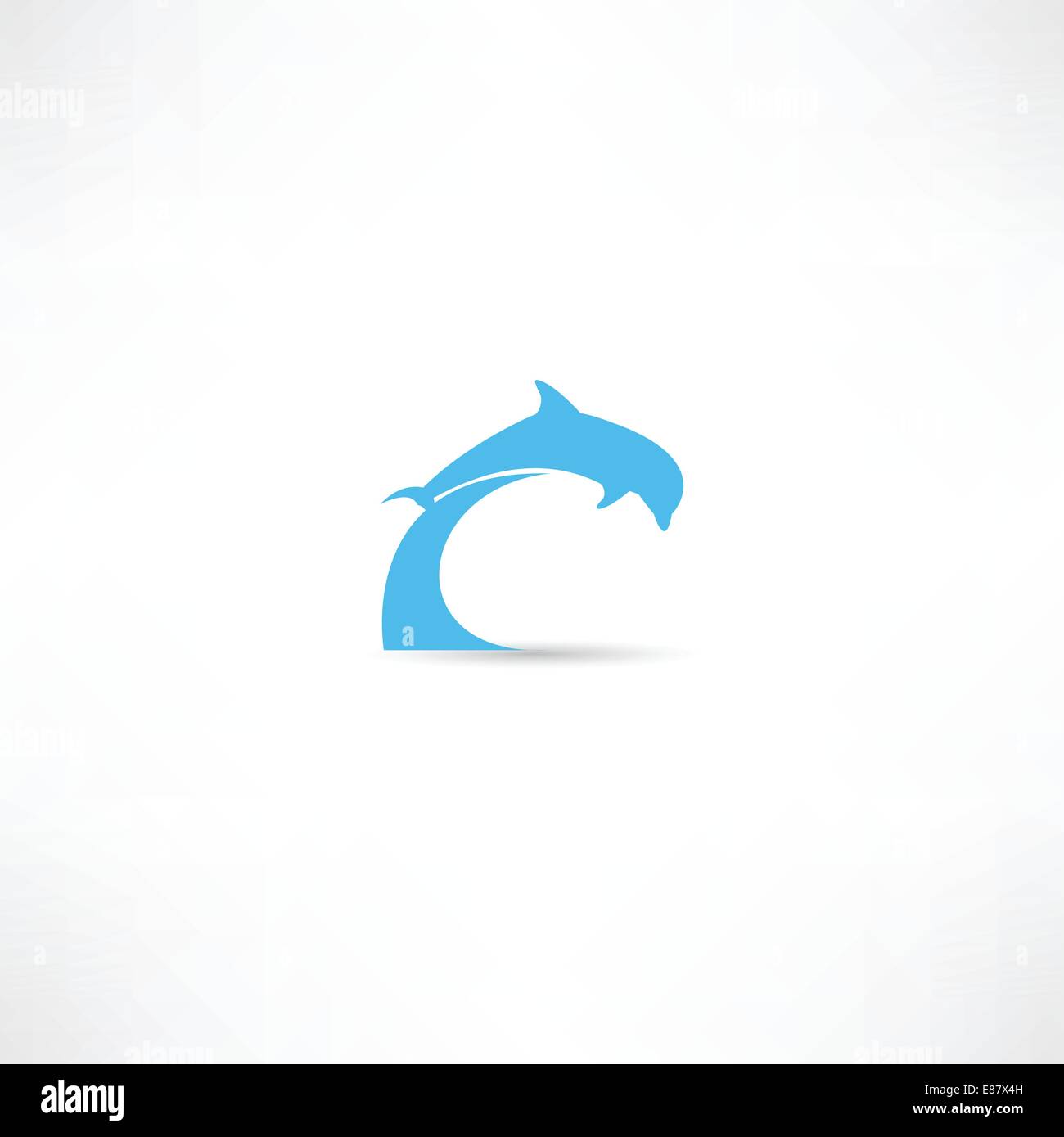 Dolphin painting Stock Vector Images - Alamy