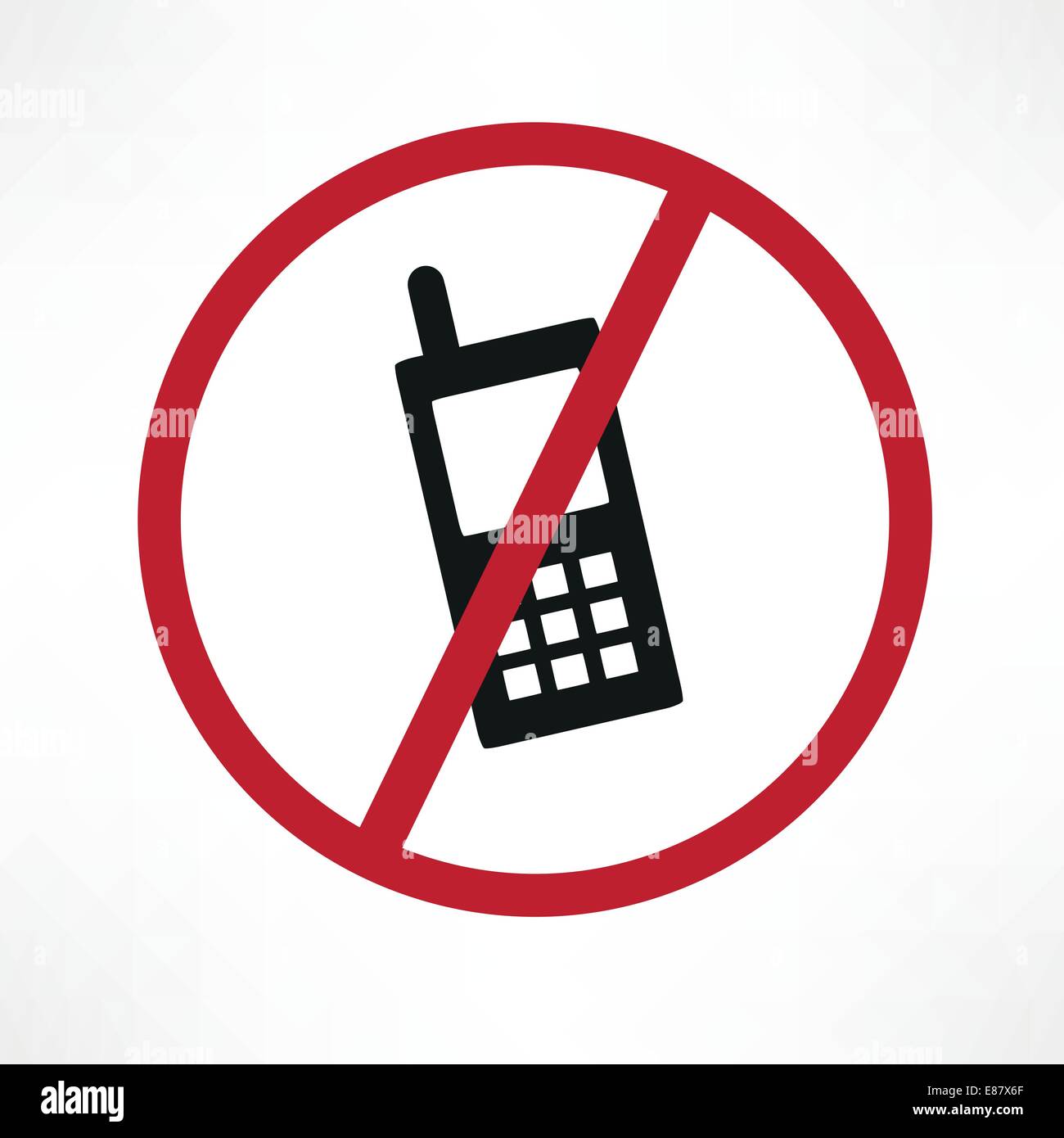 Vector No Cellphone Sign Stock Vector Image Art Alamy vector-no-cellphone-sign-stock-vector-image-art-alamy