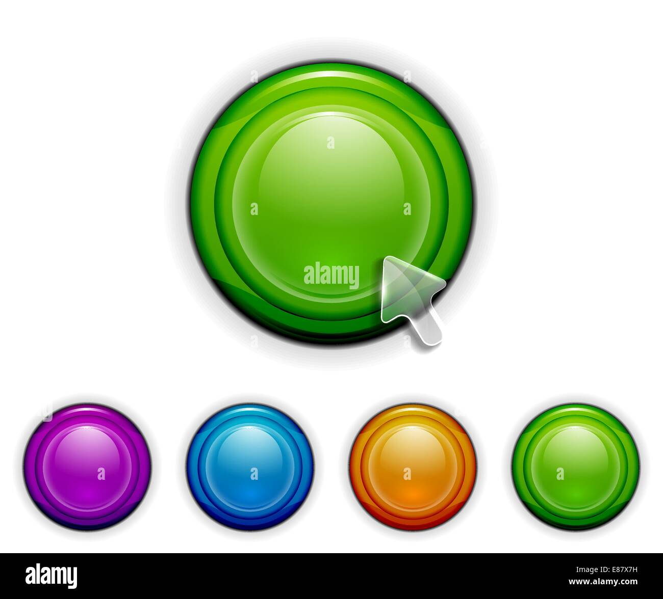 Clean smooth badge hi-res stock photography and images - Alamy