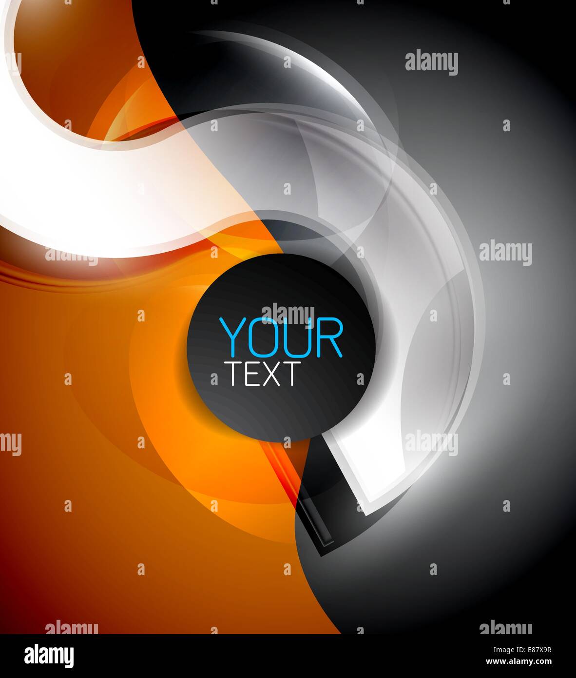 Modern hi-tech design template Stock Vector Image & Art - Alamy