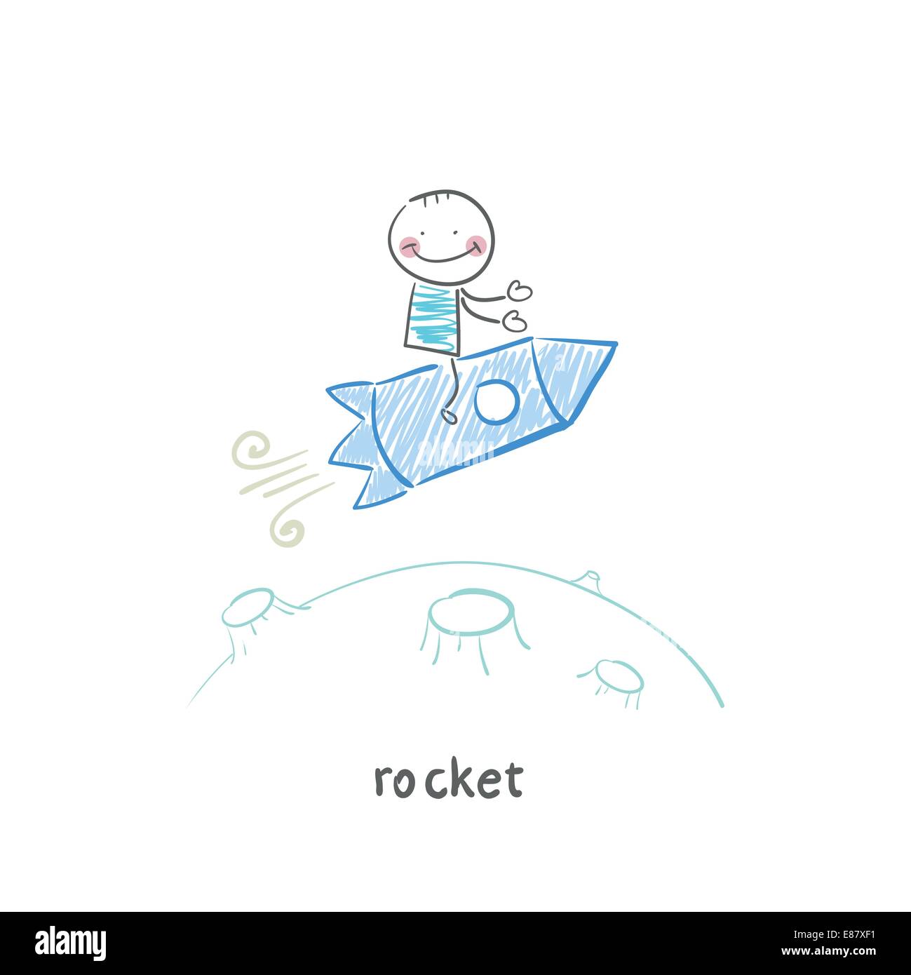 Space human flight Cut Out Stock Images & Pictures - Alamy