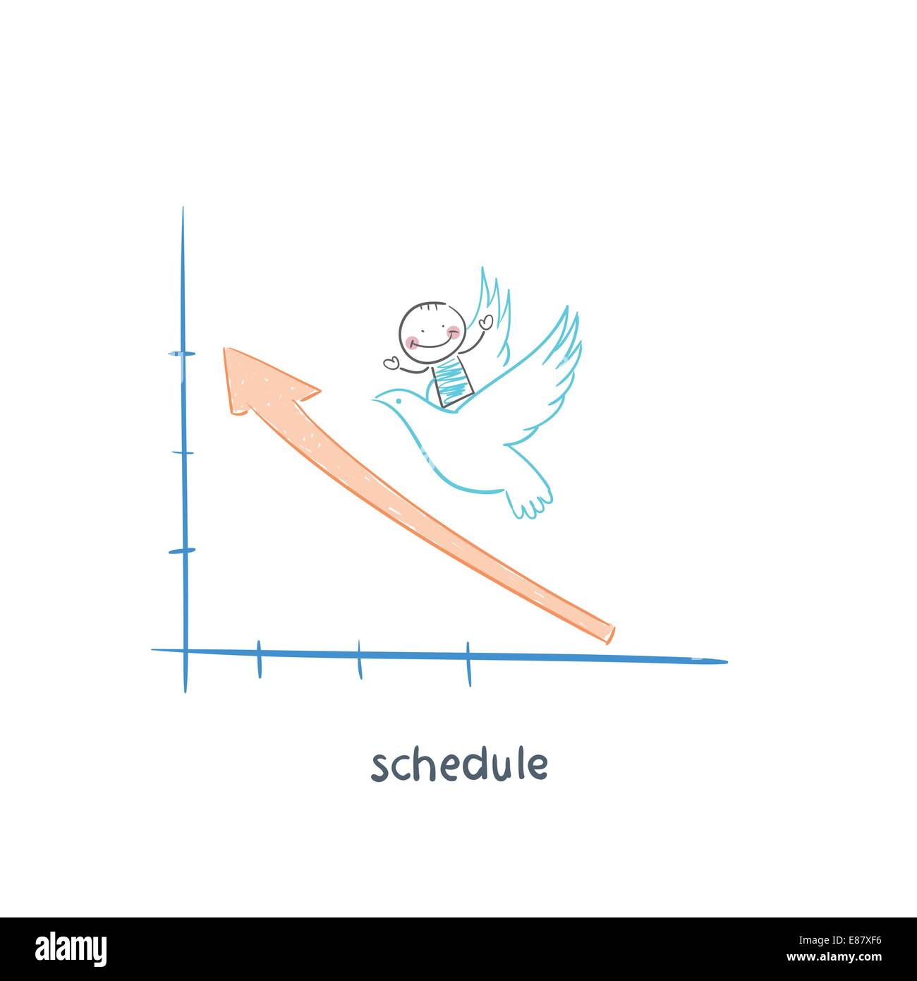 Construction schedule Stock Vector Images - Alamy