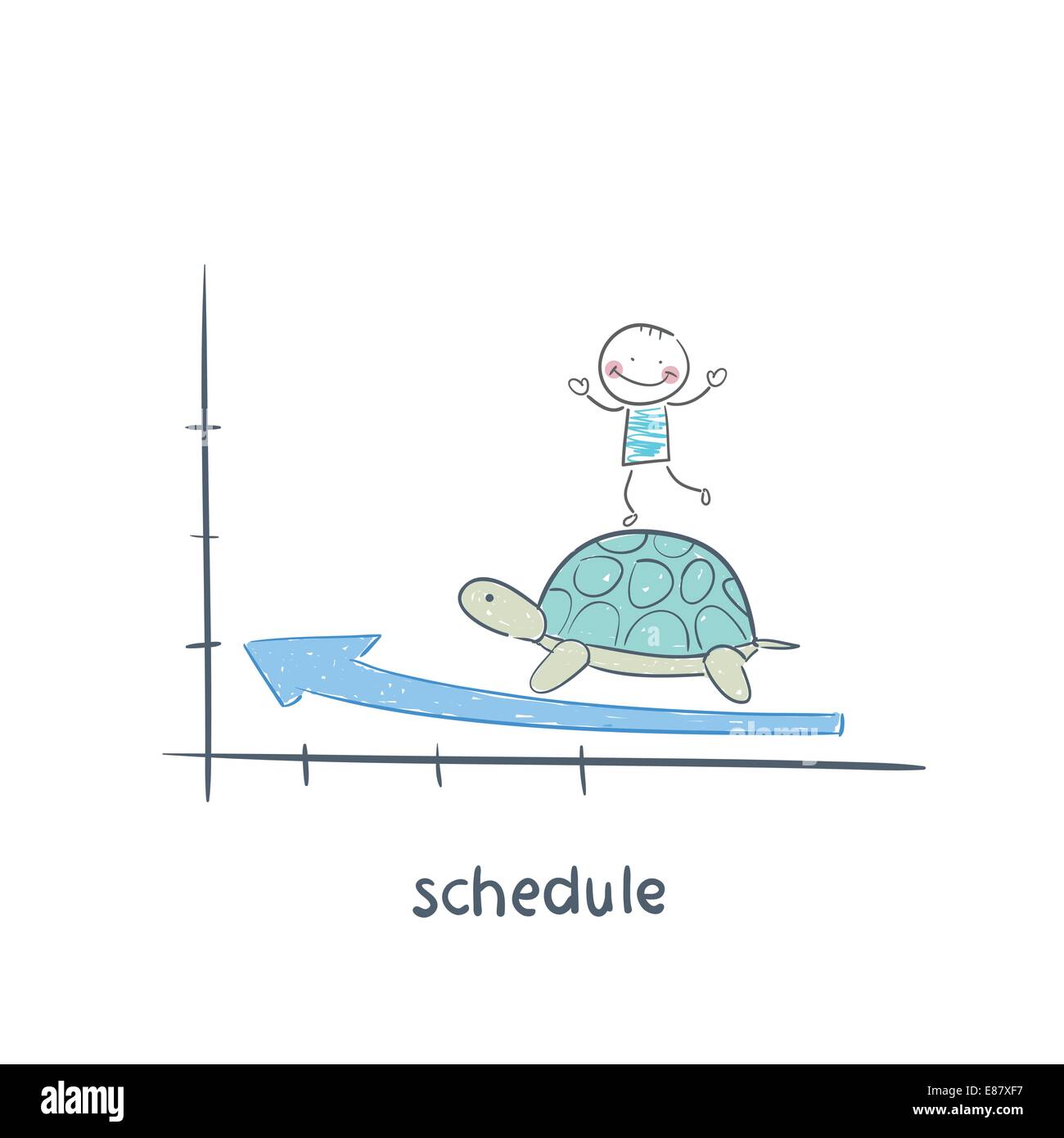 Construction schedule Stock Vector Images - Alamy
