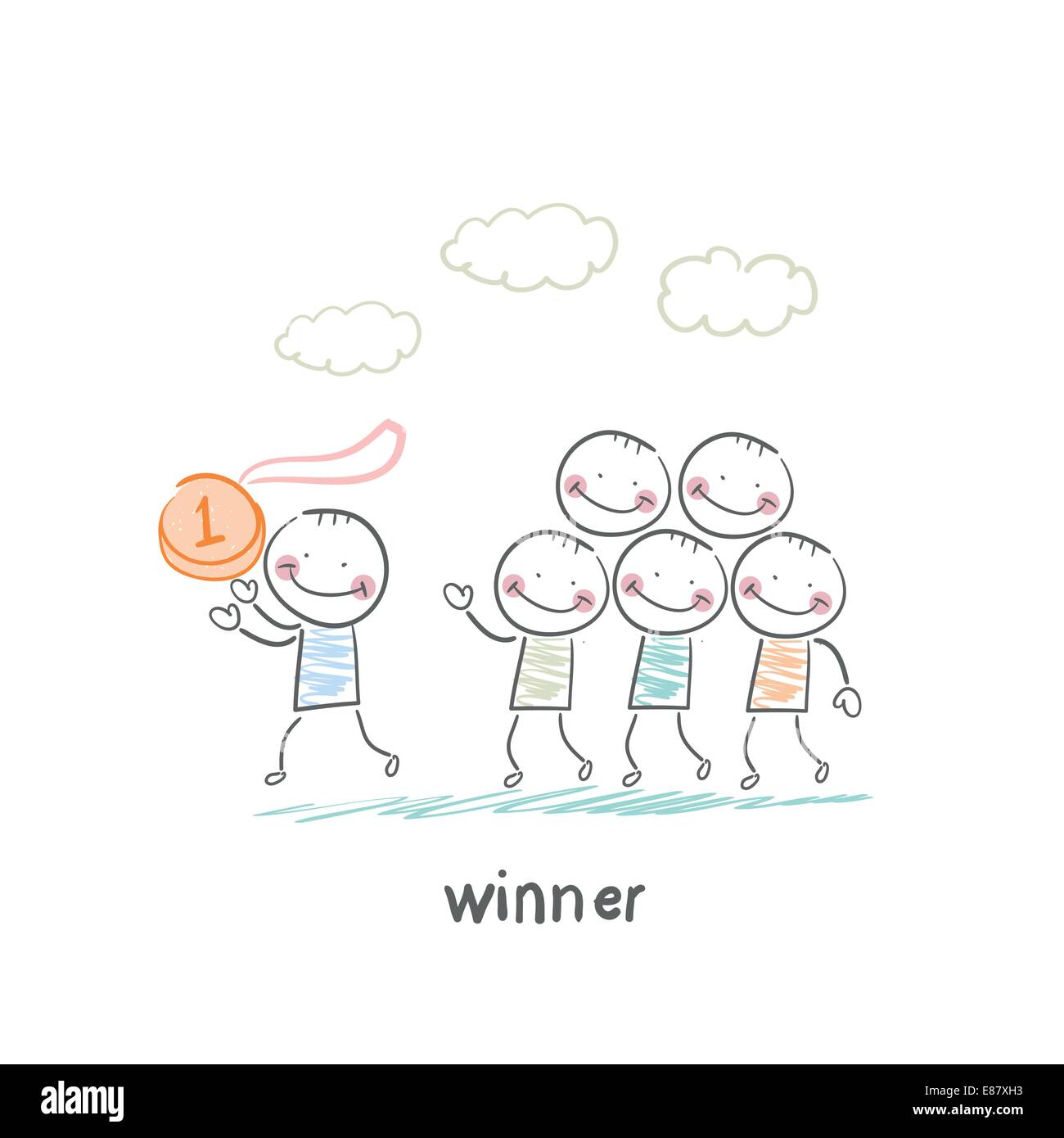 First successful model Stock Vector Images - Alamy