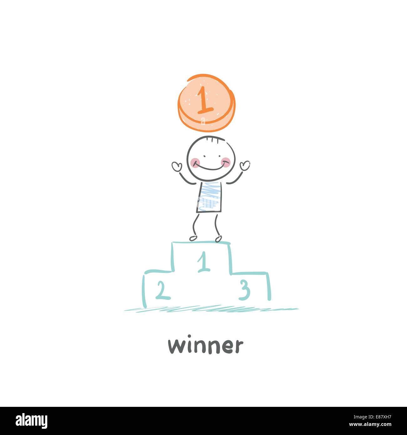 First successful model Stock Vector Images - Alamy