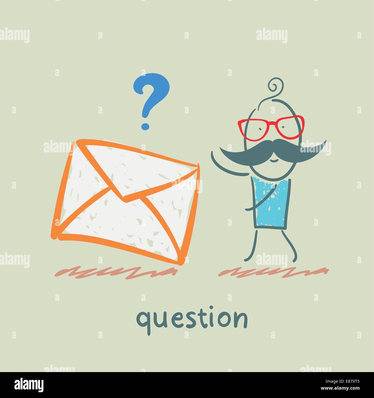 Question mark symbol inside Stock Vector Images - Alamy