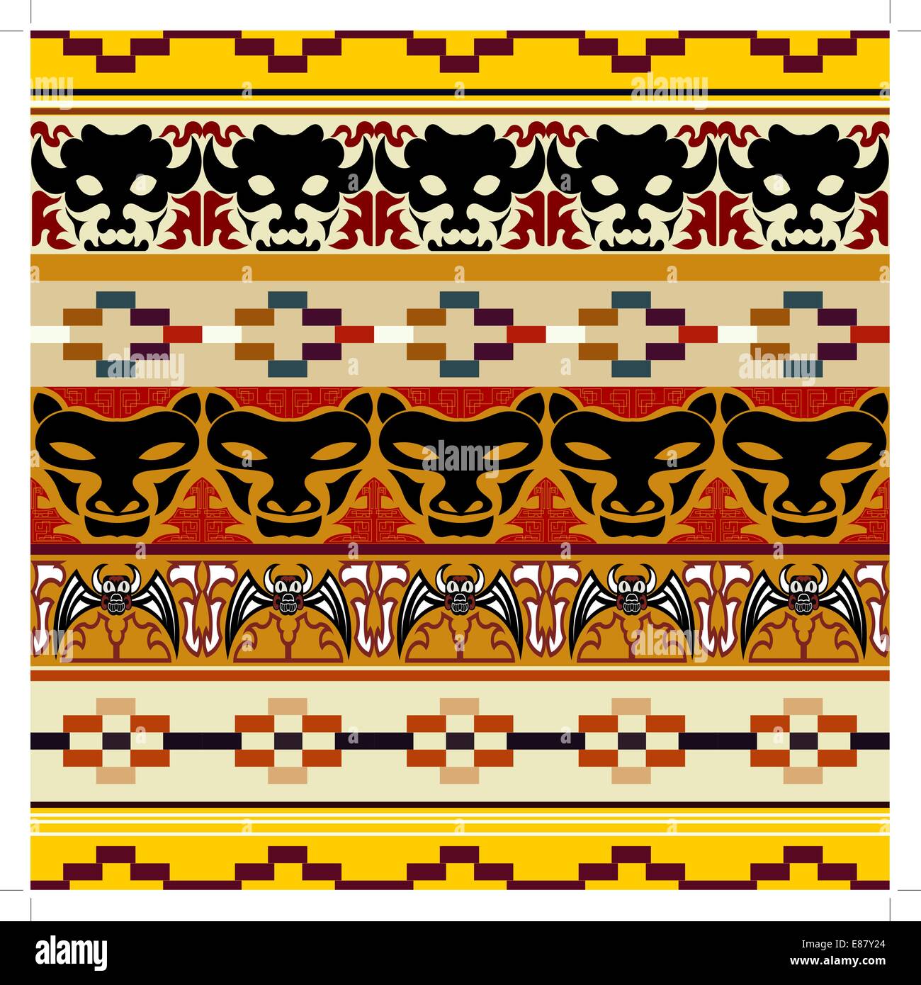 Indigenous animal Stock Vector Images - Alamy