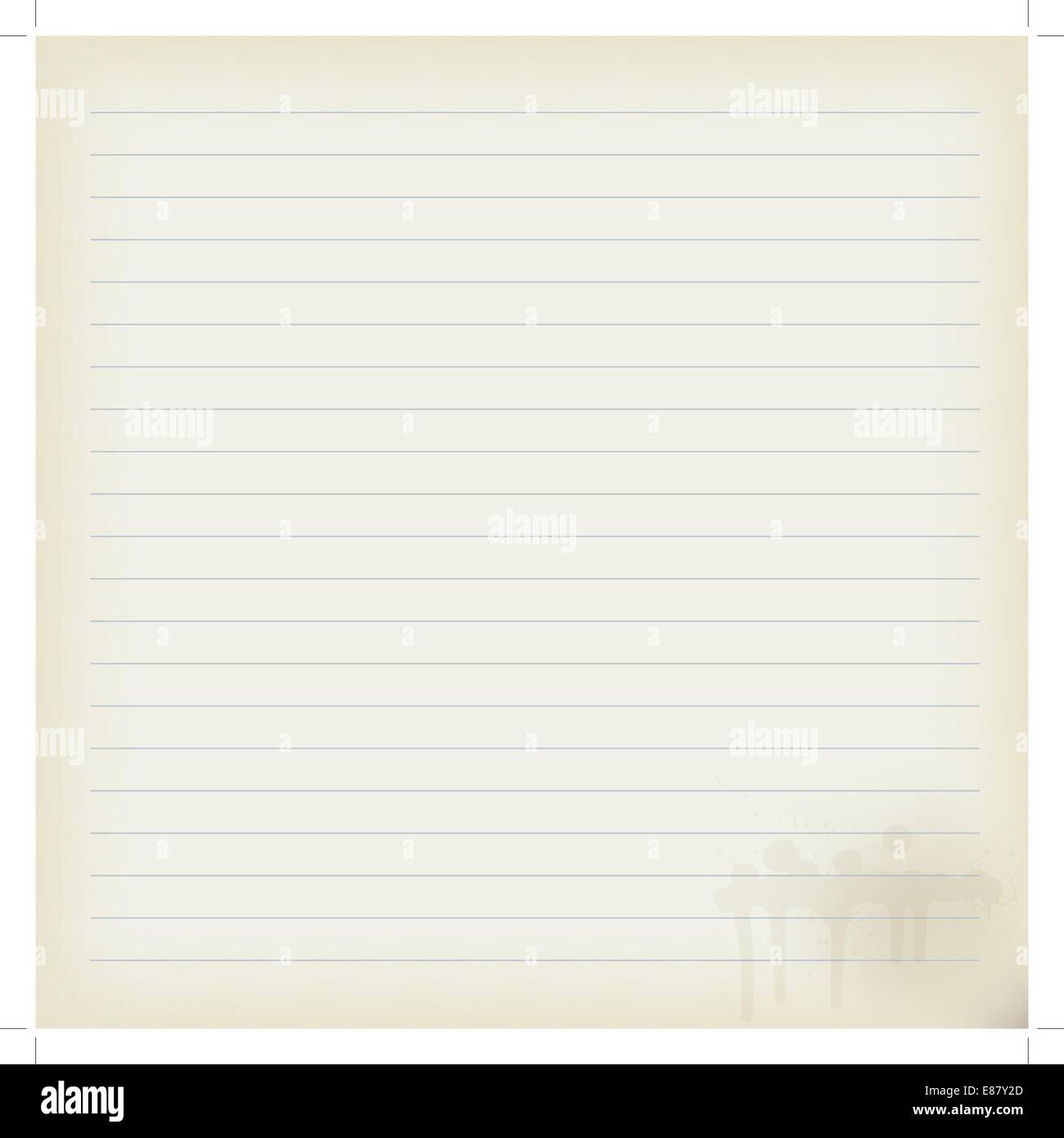 Notebook office supply on Stock Vector Images - Alamy