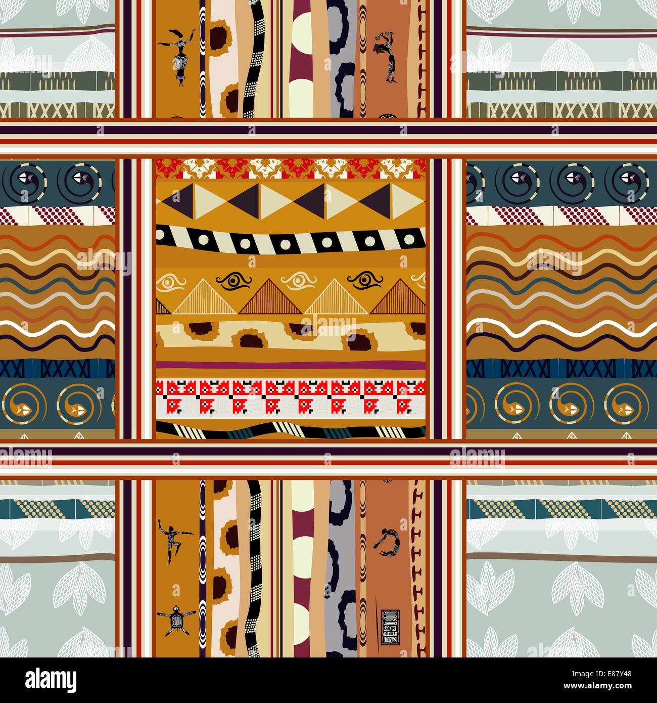 Abstract African background Stock Vector Image & Art - Alamy