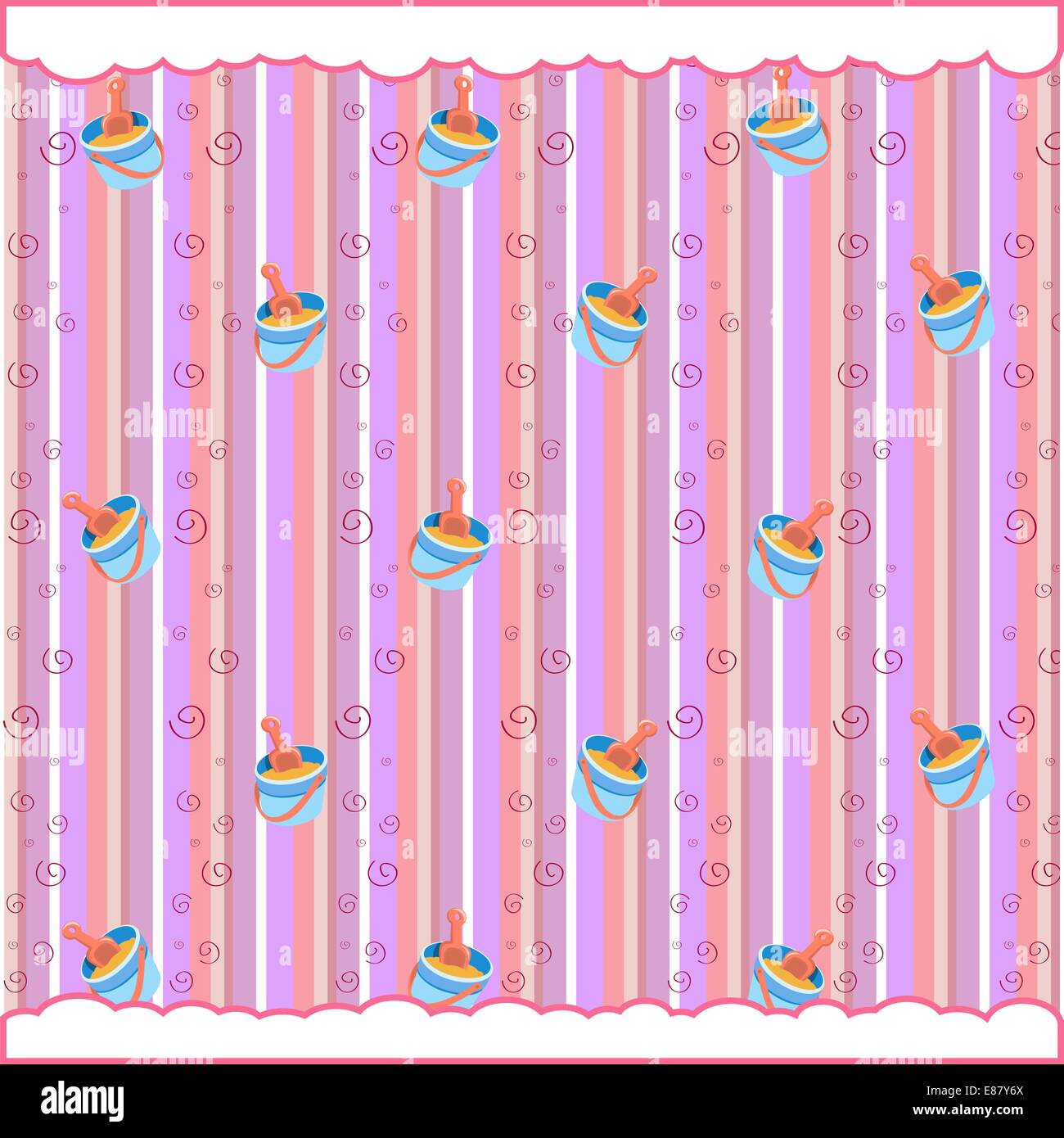 Cartoon vector illustration of retro funky striped background with cool ...