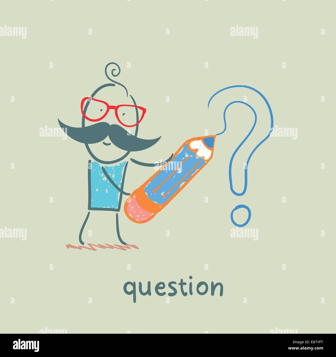 Question mark symbol inside Stock Vector Images - Alamy