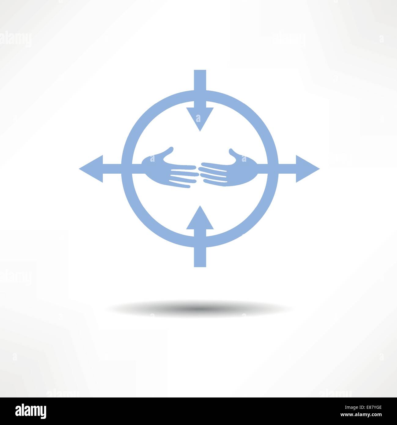 Firm handshake Stock Vector Images - Alamy